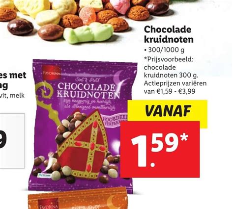 Chocolade Kruidnoten 300 G Aanbieding Bij Lidl