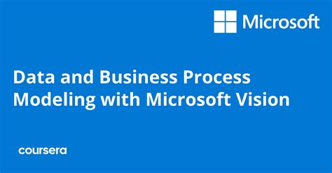 Data And Business Process Modeling With Microsoft Visio Coursera