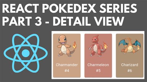React Js Pokedex Tutorial Part 3 Detail View And Navigation Youtube