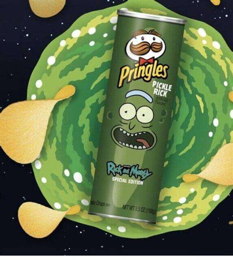 Pringles Pickle Rick And Morty Acquista Pringles Pickle Rick And Morty Online
