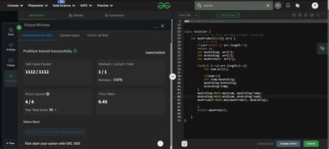 Gfg160 Geeksforgeeks Gfgchallenge Problemsolving Codingchallenge