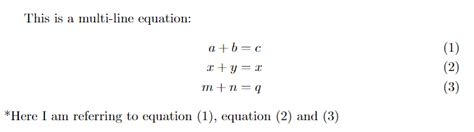 How To Reference Equations In Latex Document Codespeedy