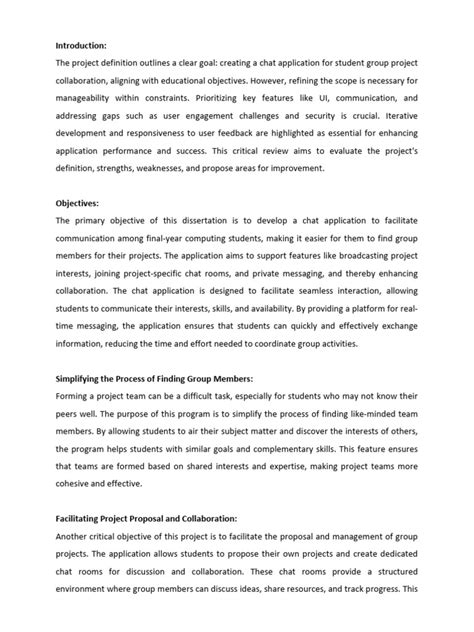 Objectives Pdf Communication Collaboration