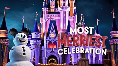 Mickeys Most Merriest Celebration Full Show At Disney World Christmas