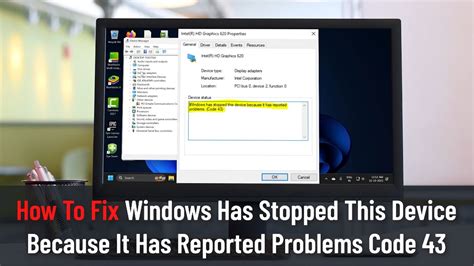 How To Fix Windows Has Stopped This Device Because It Has Reported Problems Code 43 Youtube