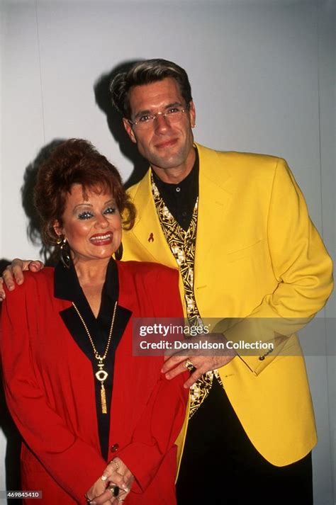 Evangelist And Television Personality Tammy Faye Bakker And Actor Jim