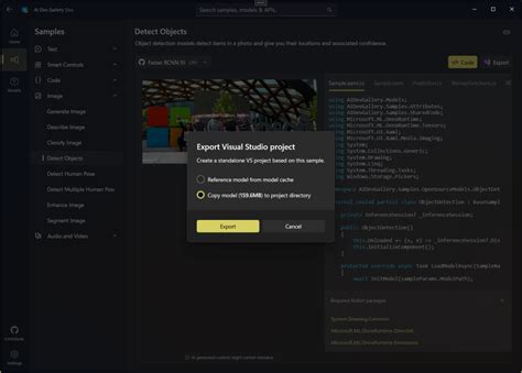 Using The AI Dev Gallery To Create A Windows Application With AI Nick S NET Travels