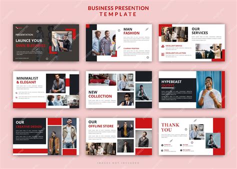 Premium Vector Creative And Modern Fashion Powerpoint Presentation
