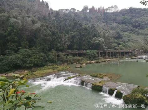 攝影白水浩蕩群山中驟止斷崖跌九重冬遊黃果樹瀑布 每日頭條