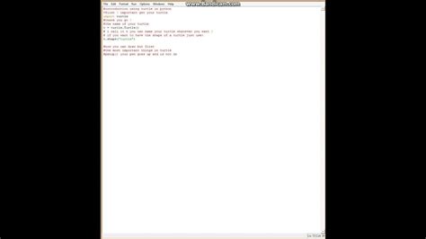 Introduction To Python Turtle Lesson 1 Drawing A Box