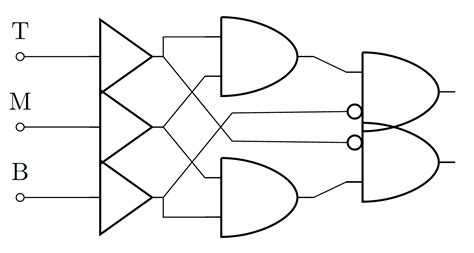 Tikz Pgf Circuitikz Inverter Bubble TeX LaTeX Stack Exchange