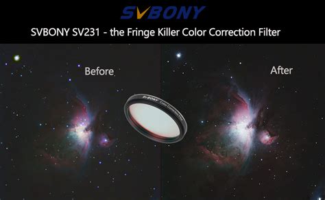 Can The Sv231 Fringe Killer Filter Works For Deep Space Observations