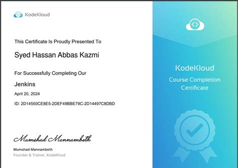 syed hassan abbas kazmi on linkedin jenkins automation