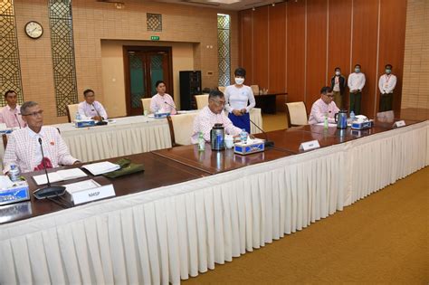 နိုင်ငံတော်၏ငြိမ်းချမ်းရေးဆွေးနွေးရေးအဖွဲ့နှင့် မွန်ပြည်သစ်ပါတီ Nmsp ဒုတိယဥက္ကဋ္ဌ ဦးဆောင်သော