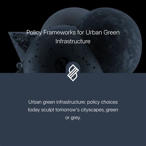 Policy Frameworks For Urban Green Infrastructure → Scenario