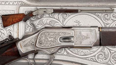 Dazzling Engraved Winchester Rifles And Shotguns Rock Island Auction