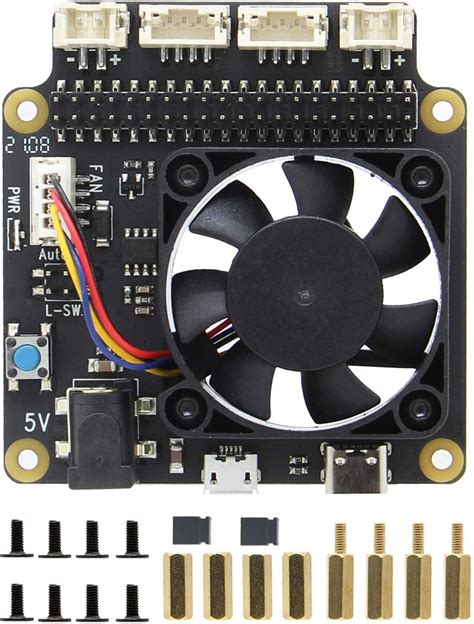 Amazon Com Geekworm Raspberry Pi B B B X V Power Management With Safe Shutdown PMW