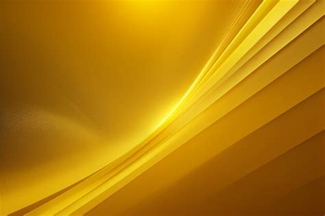 Gold Abstract Yellow Background Premium Ai Generated Image