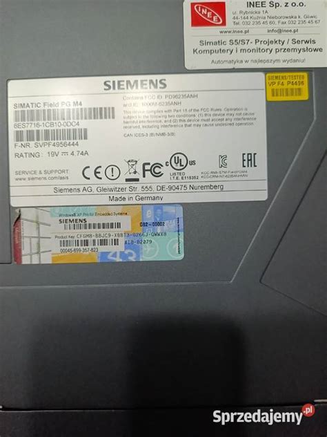 Siemens Simatic Field Pg M4 Władysławów Sprzedajemy Pl