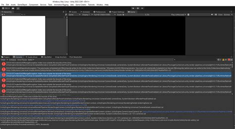 Unity 2022330f1 Lts Urp Blackscreen In Gameview Unity Engine