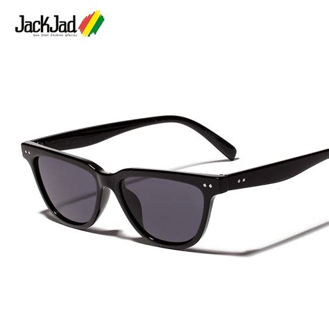 Jackjad 2019 Fashion Cool Vintage Cat E Style Gradient Sunglasses Women