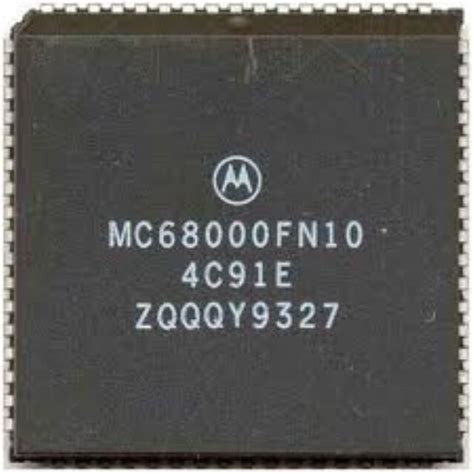 Mc68000fn10 Motorola Microprocessor 68 Pin Plastic Plcc Mc68000 Nos For Sale Online Ebay