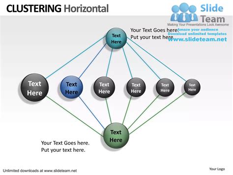 Clustering Network Internet Power Point Slides And Ppt Diagram Templates Ppt