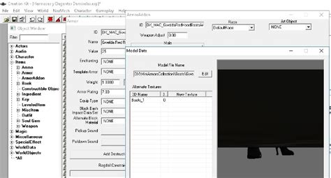 Help To Move Armors Part´s Correctly In Ck Skyrim Technical Support Loverslab