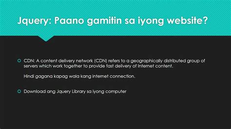 Jquery Selectors Tagalog Version Part 1 Youtube