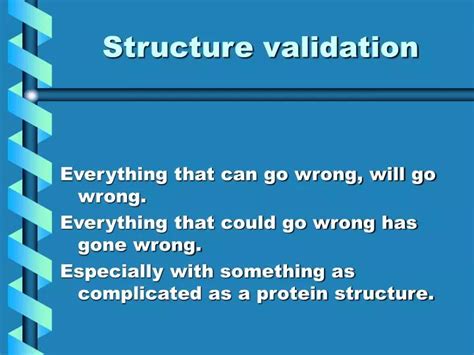 PPT Structure Validation PowerPoint Presentation Free Download ID 6826724