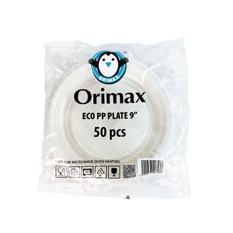 Orimax Eco Pp Round Plate 9 Polyon Food Packaging Sdn Bhd