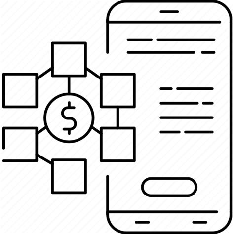 Dapp Decentralized Application Tech Smartphone Icon Download On Iconfinder