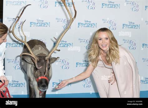 London England 11162014 Amanda Holden Attends The Sing Along