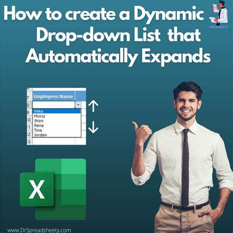 Dr Spreadsheets On Linkedin 2 Easiest Ways Of How To Create A Dynamic Dropdown List In Excel That
