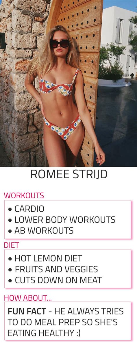 Romee Strijd Diet And Workout Routine Rachael Attard
