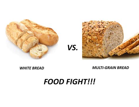 Food Fight Bread White Vs Multi Grain Chefs Mandala