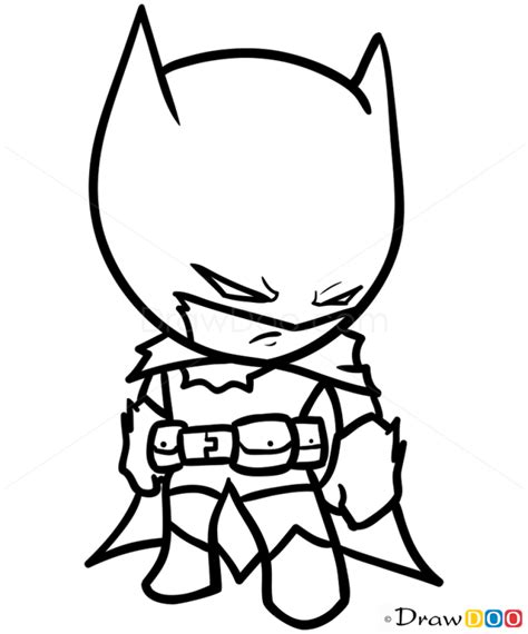 How To Draw Batman Chibi