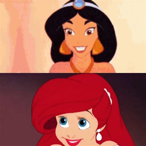 Jasmine Has A Crush On Ariel By Ajehandro96 On Deviantart