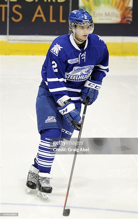 Greg Ditomaso Of The Mississauga Steelheads Takes Warmup Prior To A News Photo Getty Images
