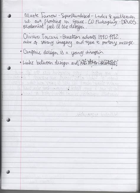 Design Context Lecture Notes Graphic Design