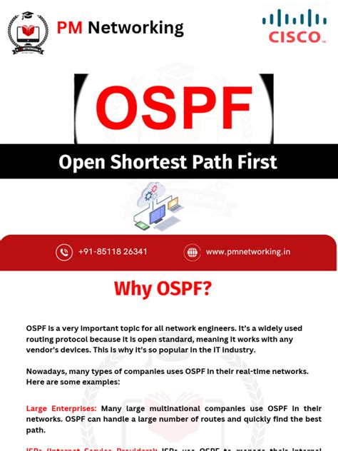 Unlock Ospf Mastery With Pm Networkings Expert Notes Pdf Routing Computer Network