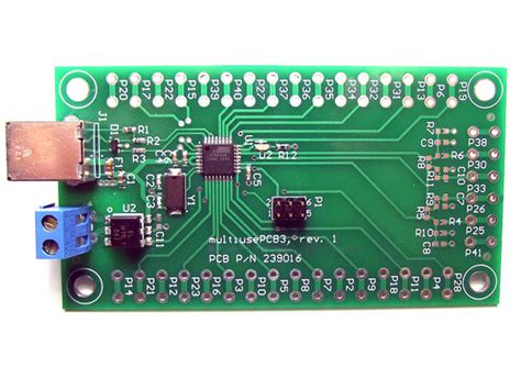 Raphnet Usb Game16 4 Direction Inputs 12 Button Inputs Pcb