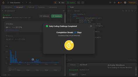 Ritesh Patel On Linkedin Day281 Potd Code Continuity Challenge Codingchallenge Programming