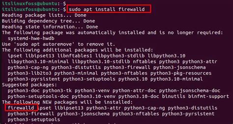 How To Start Stop Or Enable Disable Firewalld Its Linux FOSS
