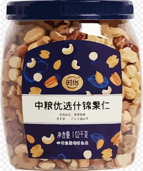 中粮优选什锦果仁PNG图片素材下载 图片编号qjmdbaby 免抠素材网