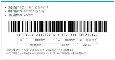 Gs1 128 바코드만들기 네이버 블로그