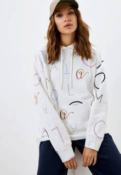 Белые женские толстовки и свитшоты — купить в интернет-магазине Ламода