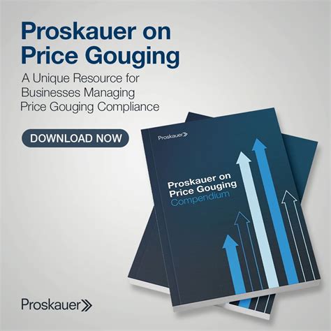 Proskauer Antitrust Pricegouging Proskauer Rose Llp