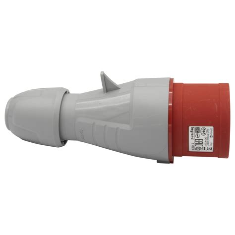 Straight Plug P17 Ip44 380 415 V~ 32 A 3p N E 555239 3245065552393 Legrand