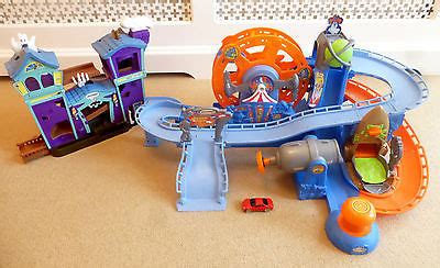 Matchbox Hero City Rocket Park Play Set And Haunted House Bundle Sounds
